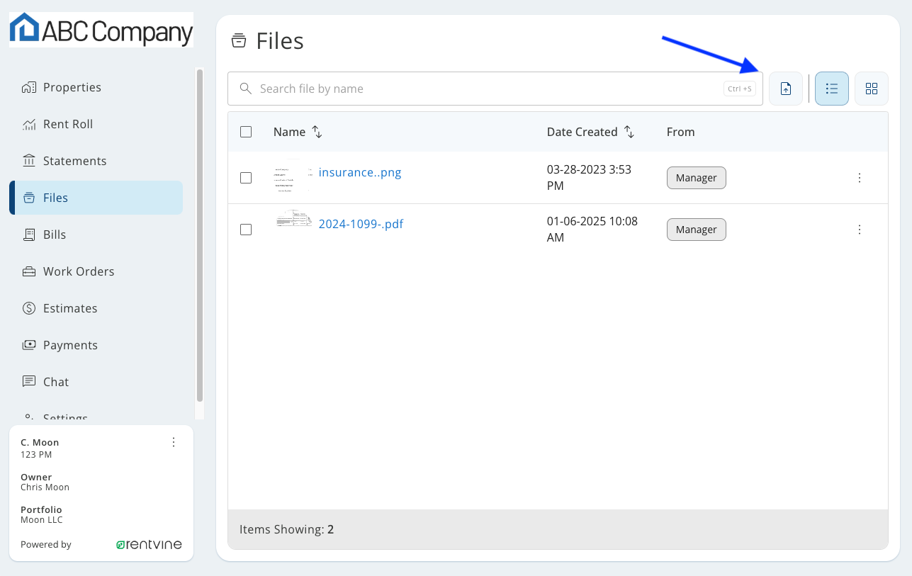 Owner Portal Introduction